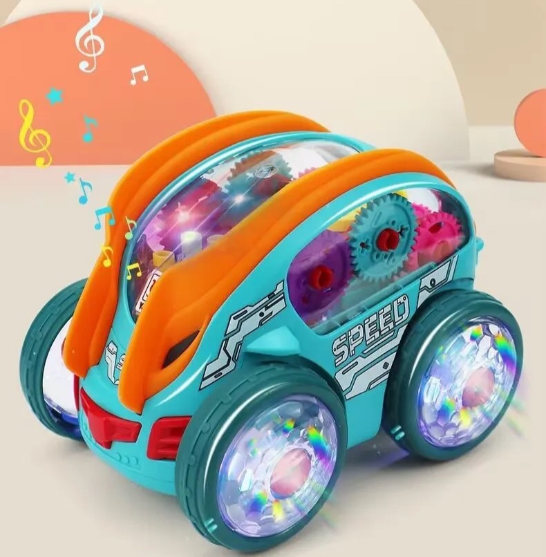 Musical Toy Car with LED Lights – Tecnoant