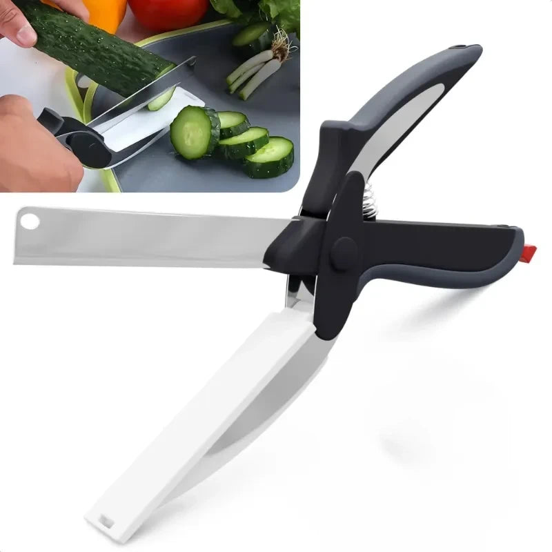 2-in-1 Scissors with Cutting Board – Tecnoant
