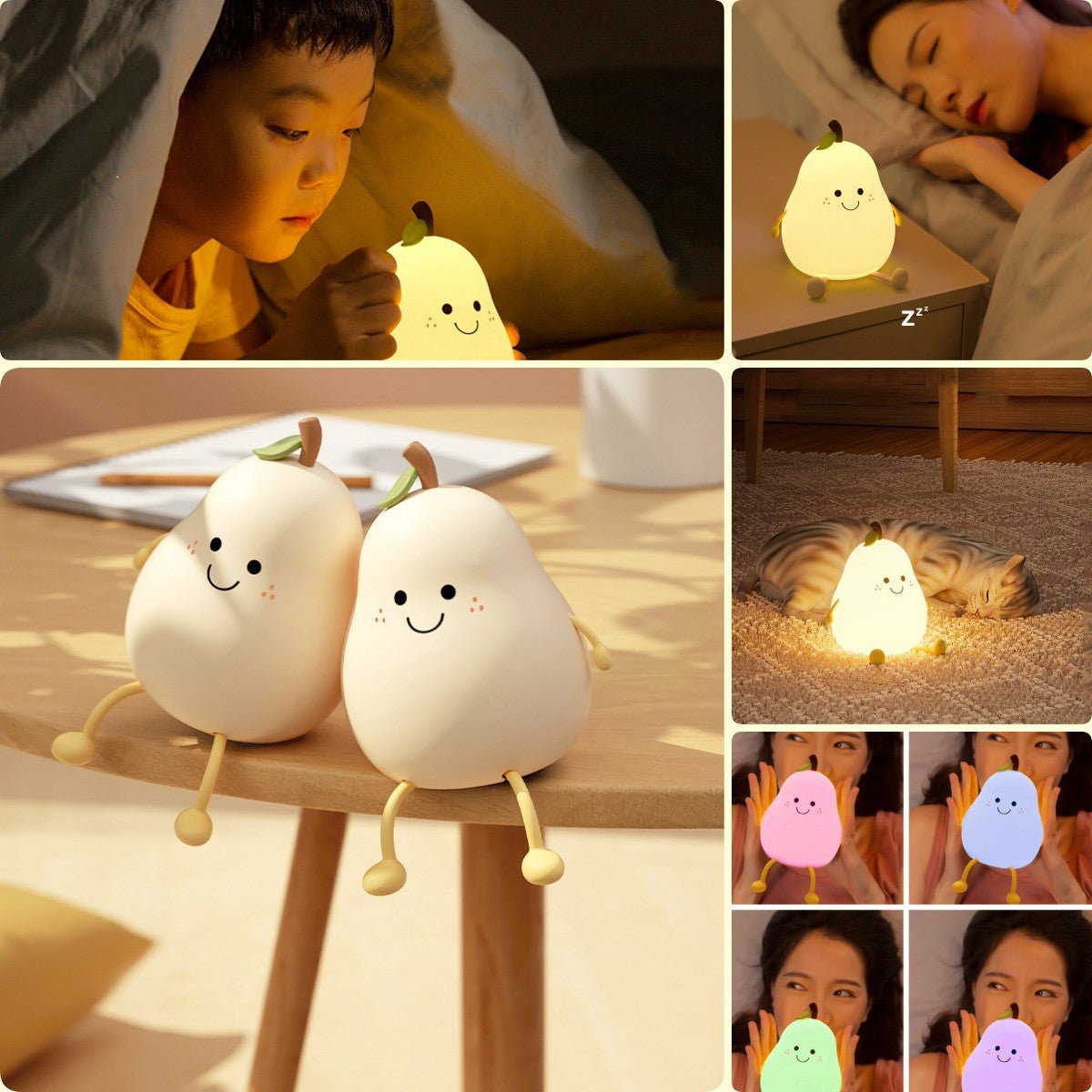 LED Pear Night Light – Tecnoant